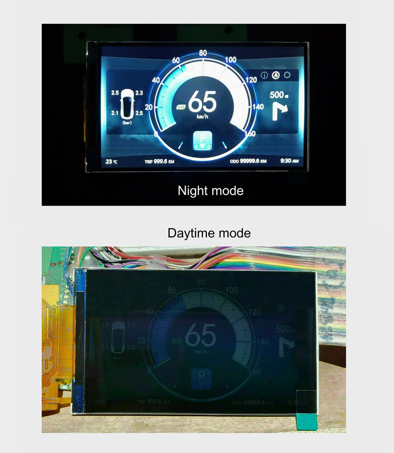 TFT LCD for Motorcycle 3.97” 800*480 – SHIJIAZHUANG DIANGUANG HI TECH ...